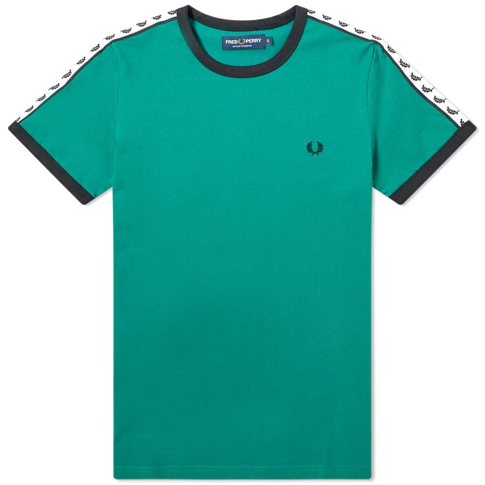 Fred Perry Authentic Taped Ringer Tee Fred Perry