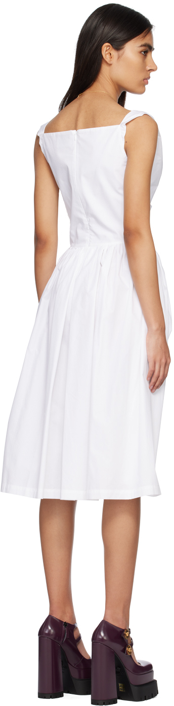 Vivienne Westwood White Sunday Midi Dress Vivienne Westwood