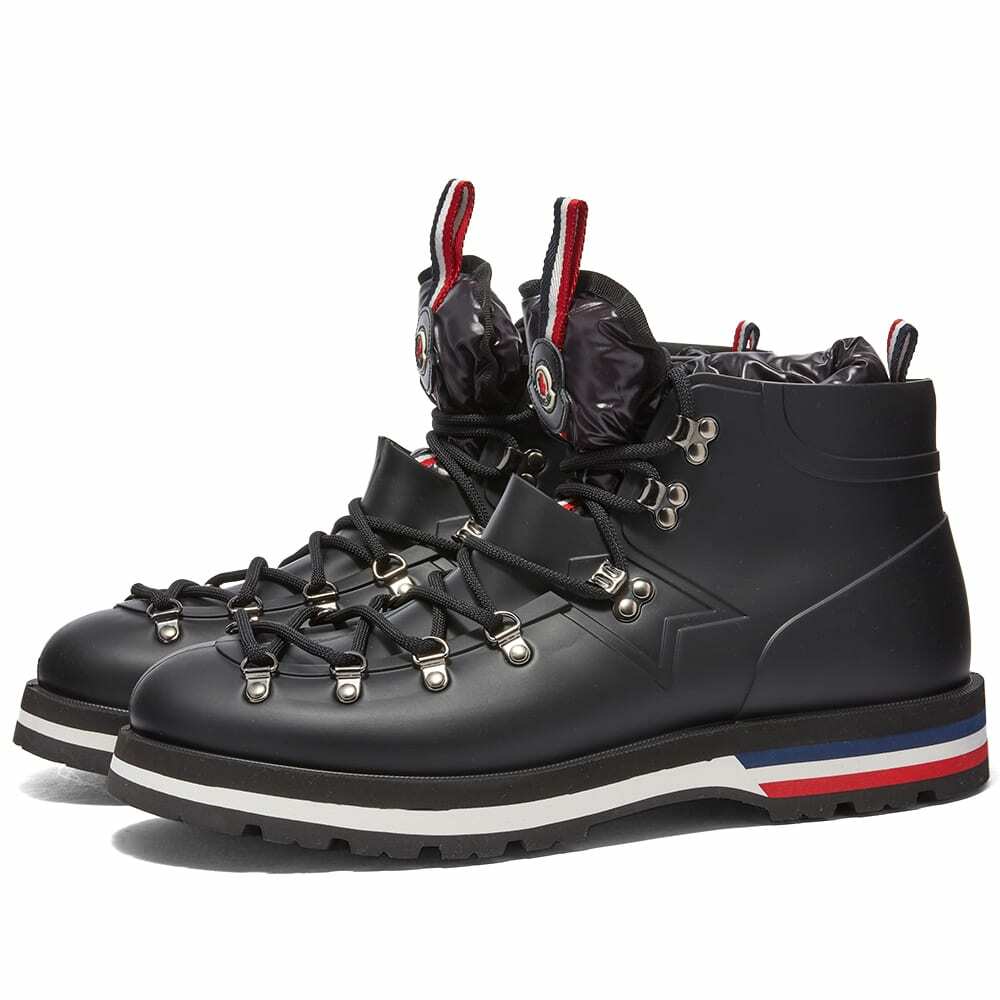 Moncler Men's Henoc Hiking Boot in Black Moncler