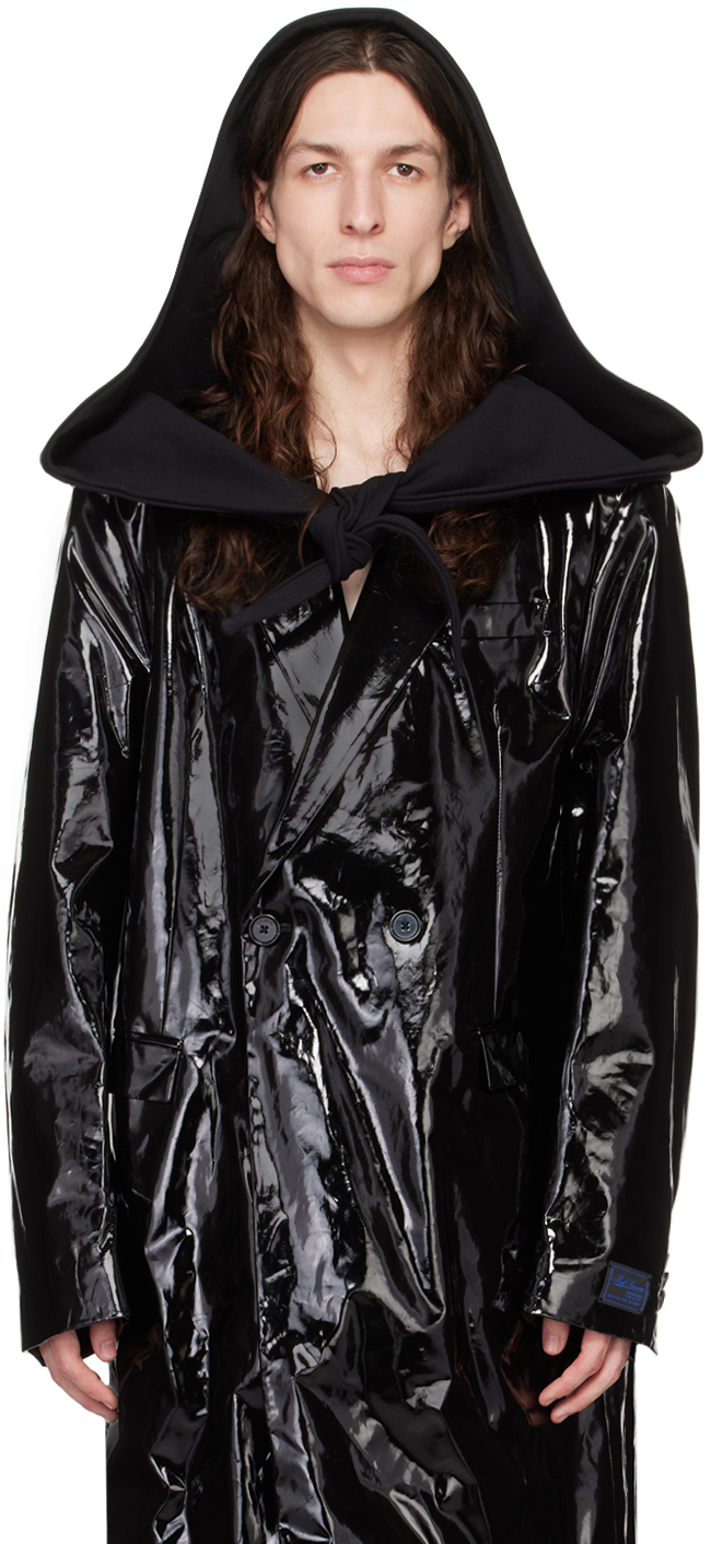 Raf Simons Black Big Fleece Hood Raf Simons