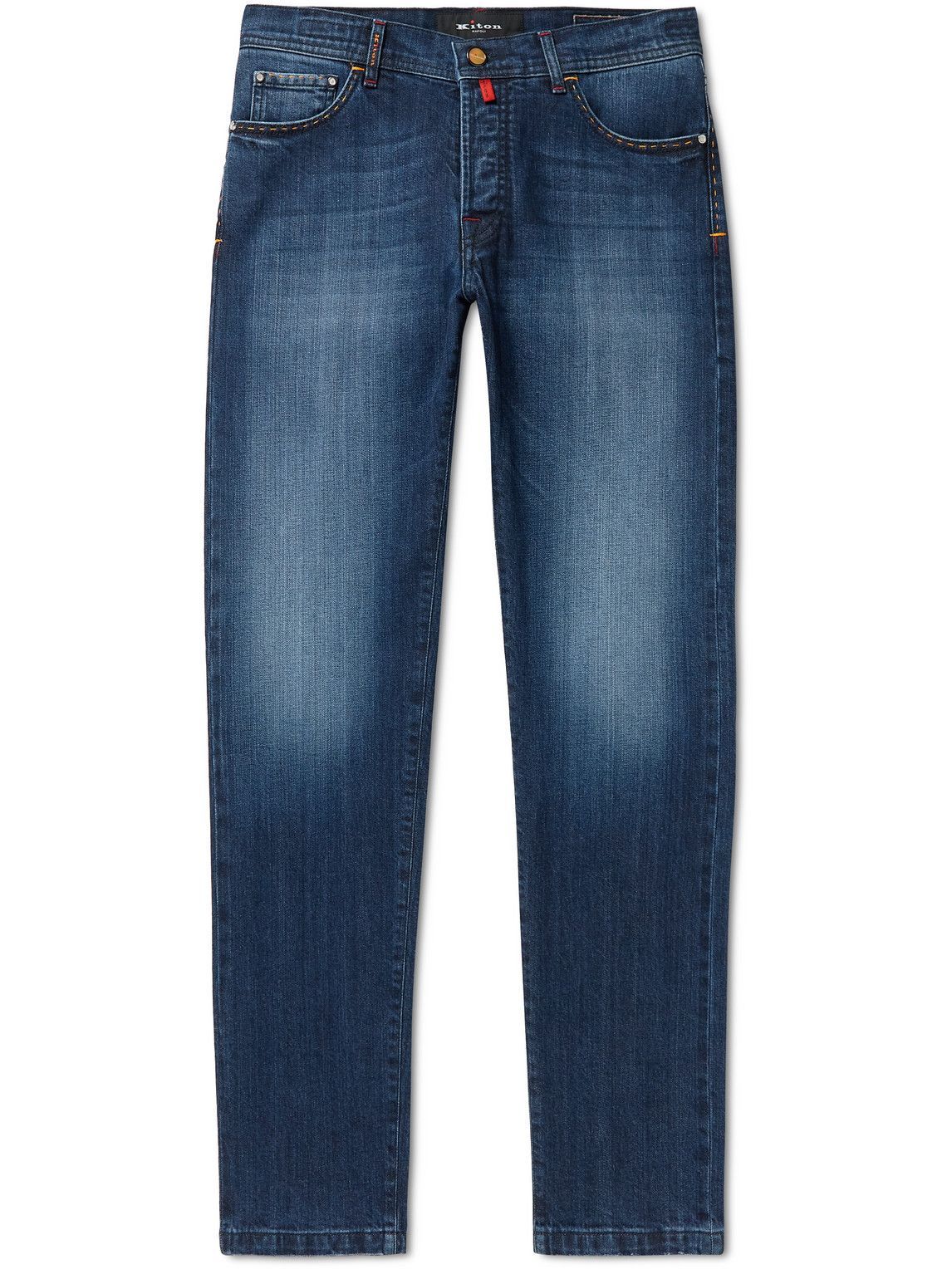 Kiton - Straight-Leg Jeans - Blue Kiton
