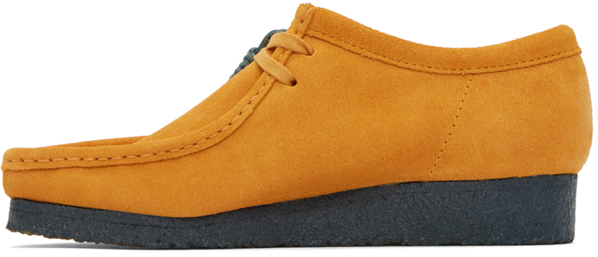 Clarks Originals Yellow & Blue Wallabee Oxfords Clarks Originals