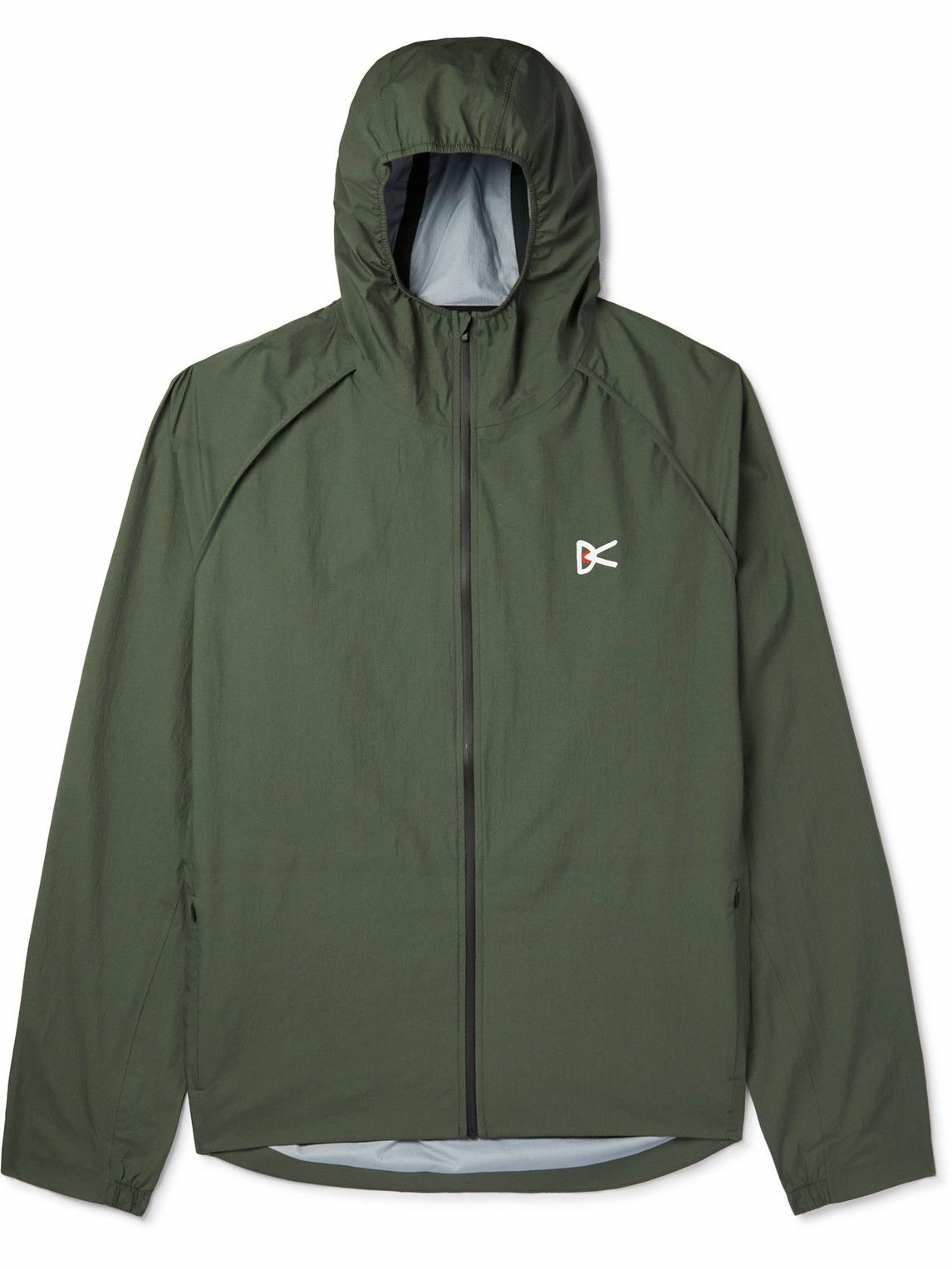 DISTRICT VISION - Max Shell Hooded Jacket - Green District Vision