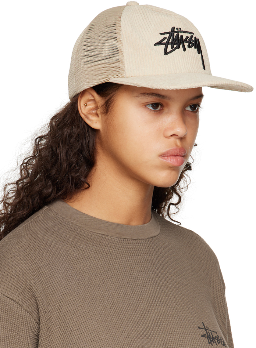 Stüssy Beige Trucker Cap Stussy