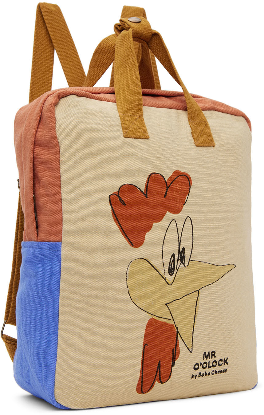 Bobo Choses Kids Khaki Mr O'Clock Backpack Bobo Choses