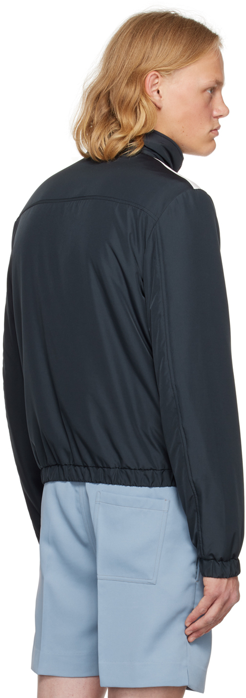 Second/Layer Navy & Off-White Esteban Jacket Second/Layer