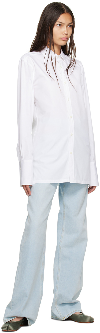 Maison Margiela White Button Up Shirt Maison Margiela
