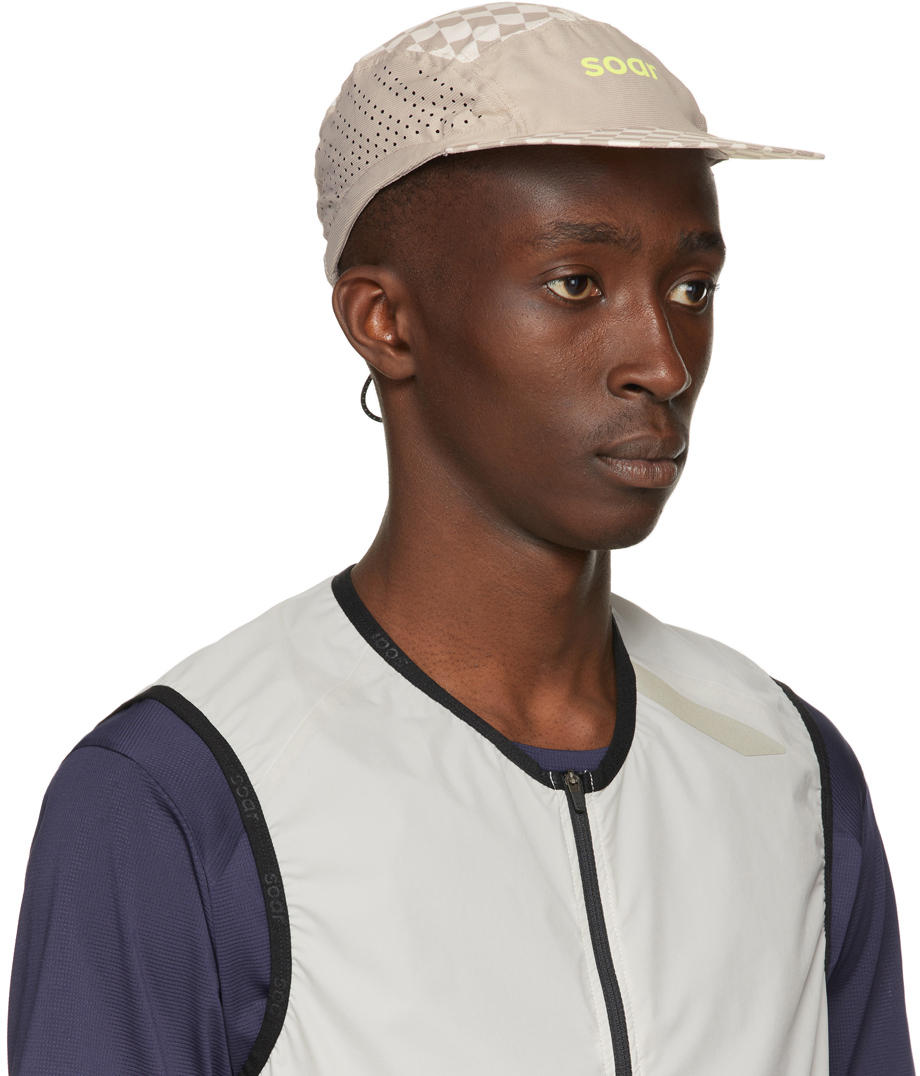 Soar Running Taupe & Off-White Lightweight 2.0 Cap Soar Running