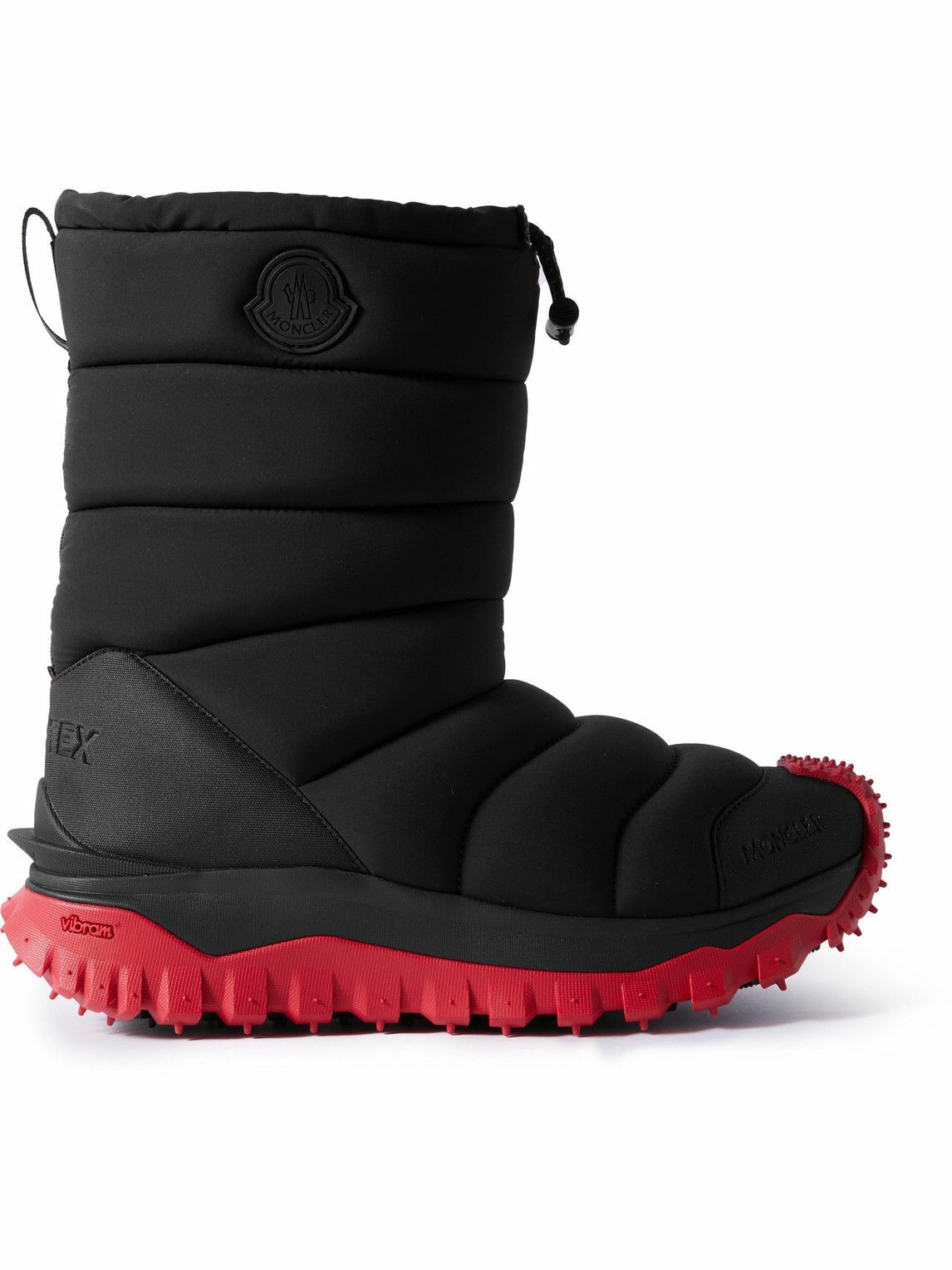 Moncler - Trailgrip Après Rubber-Trimmed Quilted Nylon Snow Boots ...