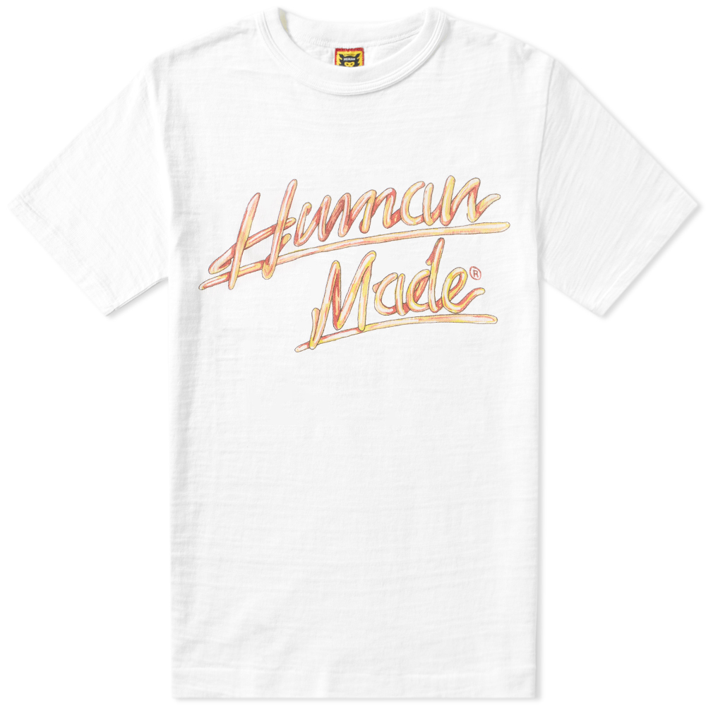 Human Made Tube Text Tee Human Made