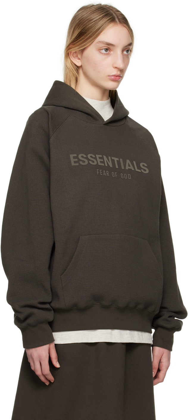Essentials Gray Raglan Hoodie Essentials
