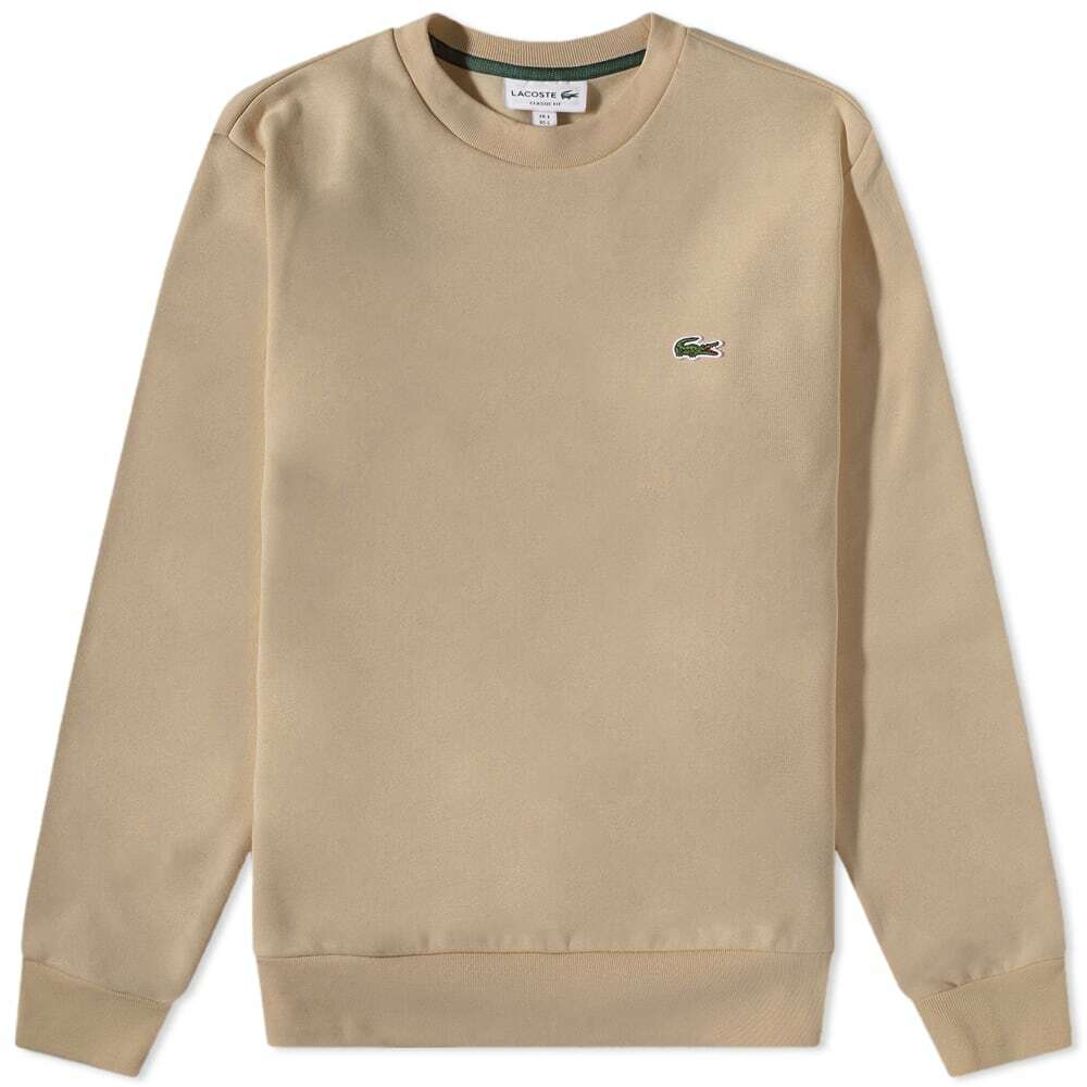 Lacoste Men's Classic Crew Sweat in Lion Lacoste