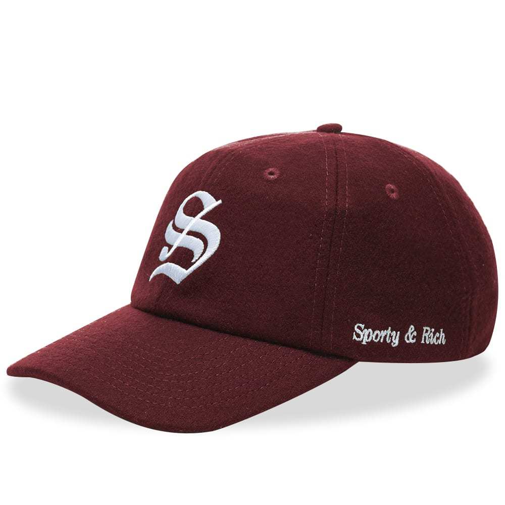 Sporty & Rich English Logo Wool Hat Sporty & Rich