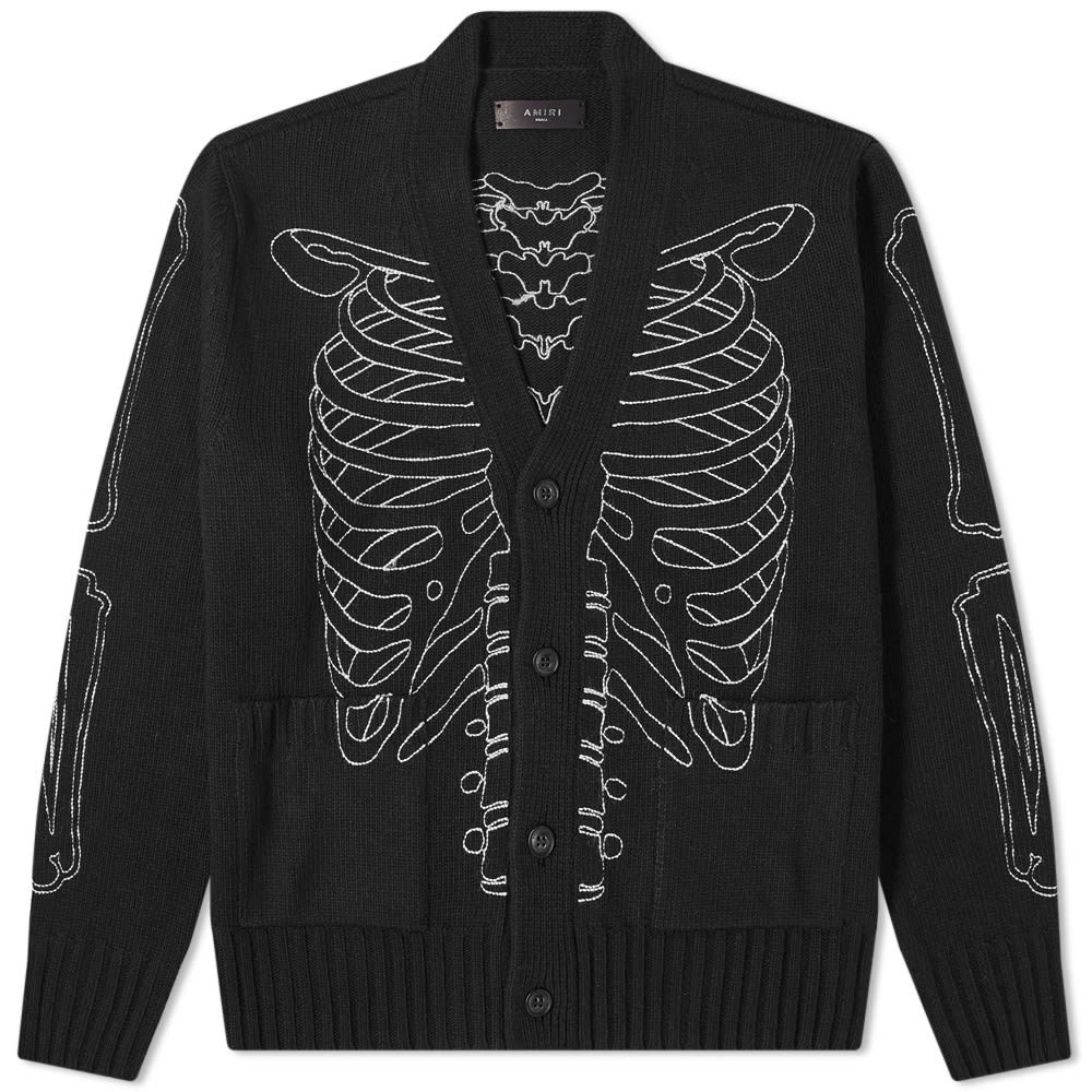 AMIRI Skeleton Intarsia Cardigan Amiri