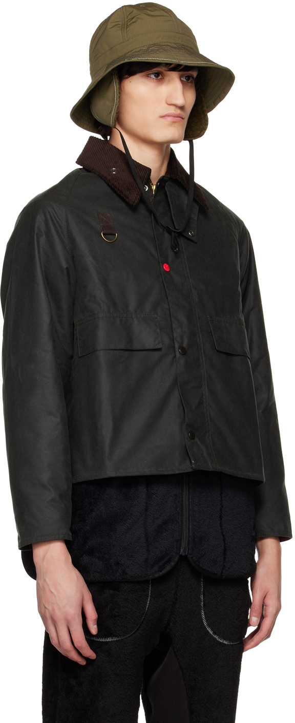 Barbour Green Waxed Jacket Barbour