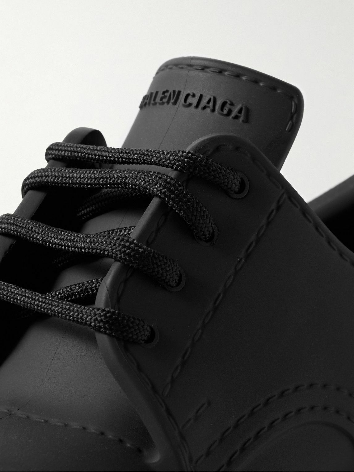 Balenciaga - Rubber Derby Shoes - Black Balenciaga