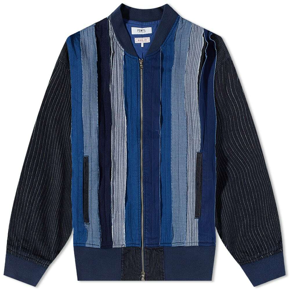 FDMTL Men's Obi Strip Rinse Jacket in Indigo FDMTL