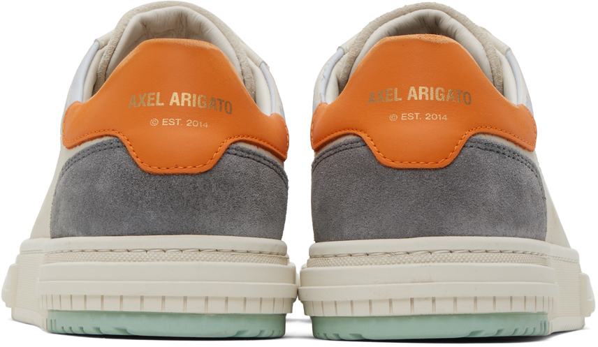 Axel Arigato Beige & Orange Atlas Sneakers Axel Arigato