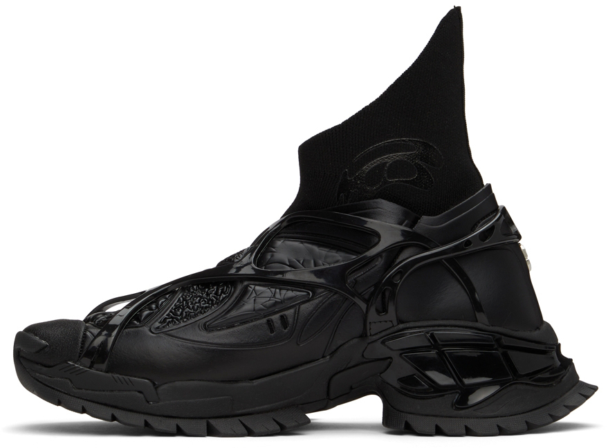 Rombaut Black Enzyma 2.0 Sock Sneakers Rombaut
