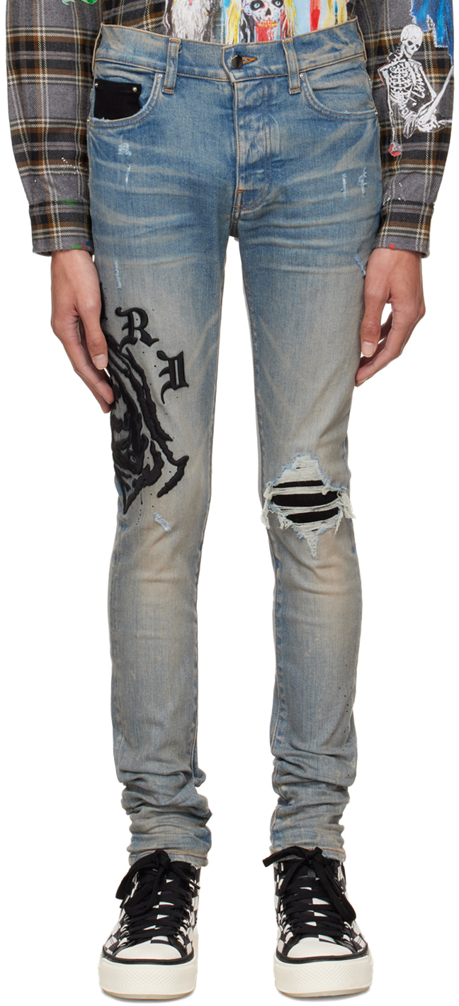 AMIRI Indigo Wes Lang Reaper Jeans Amiri