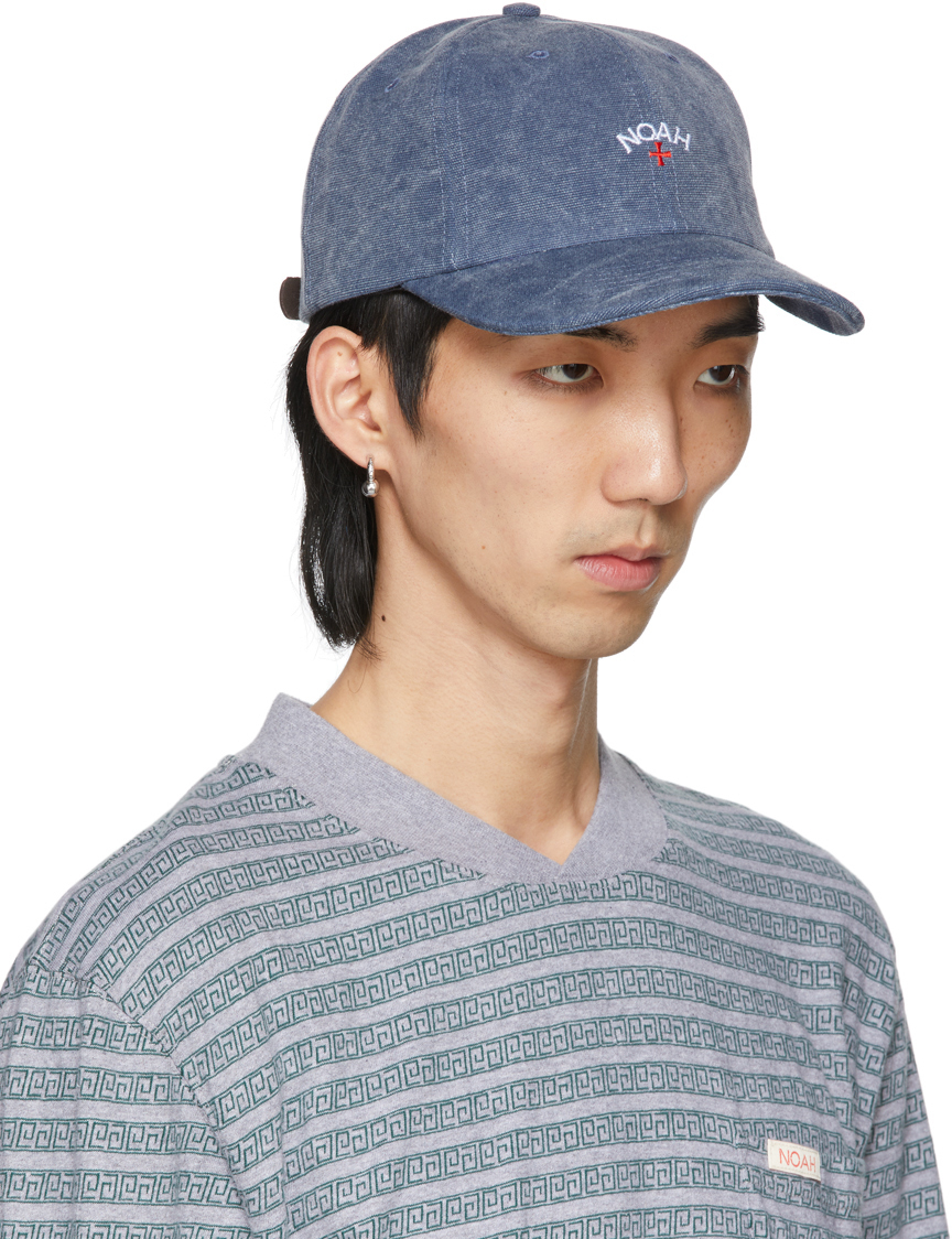 Noah Navy Core Logo Six-Panel Cap Noah NYC