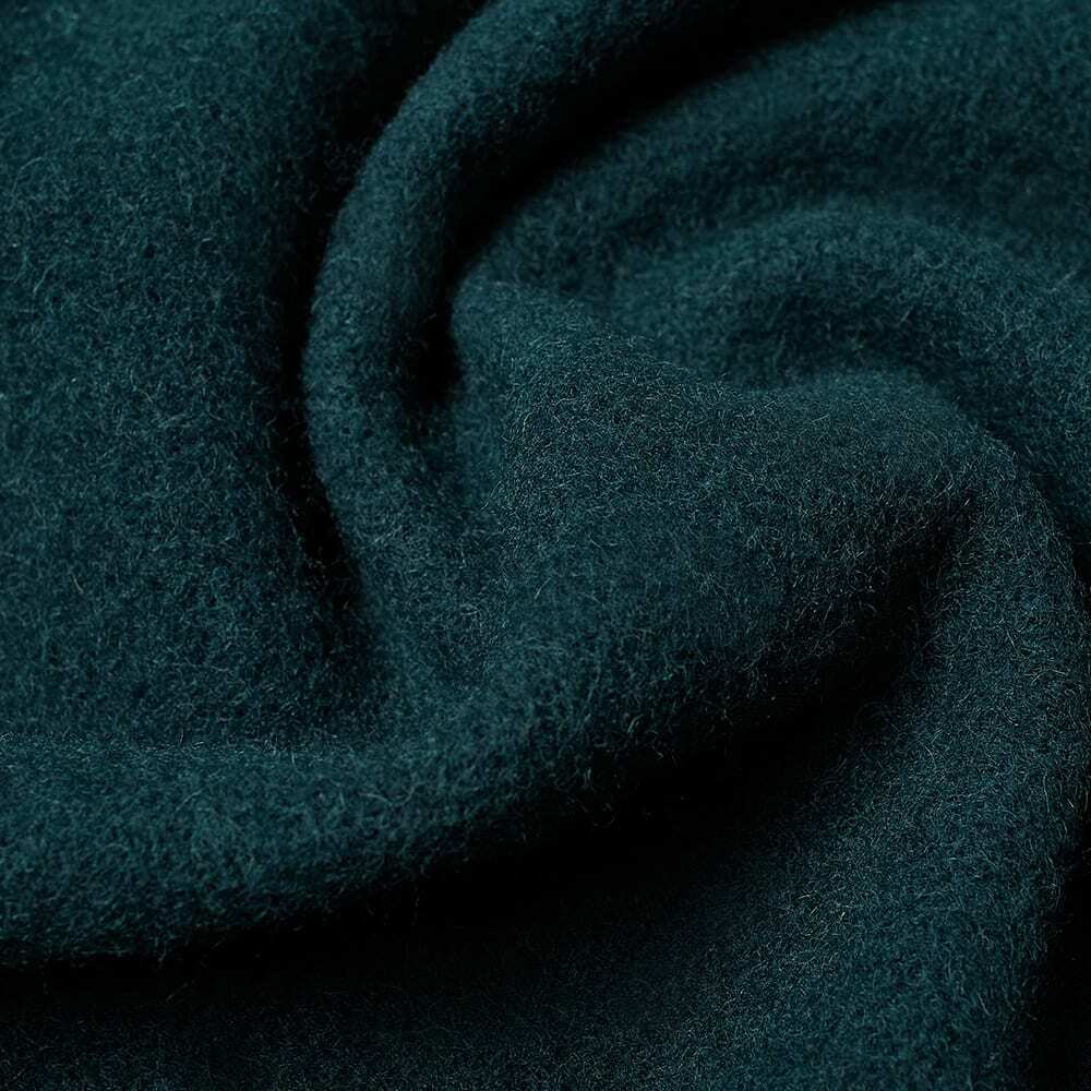 Tekla Fabrics Pure New Wool Blanket in Dark Green Tekla Fabrics
