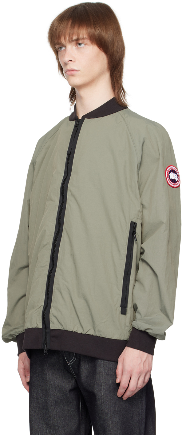Canada Goose Green Faber Bomber Jacket Canada Goose