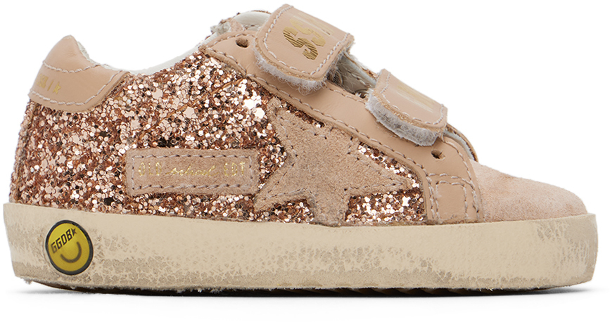Golden Goose Baby Pink Old School Sneakers Golden Goose Deluxe Brand