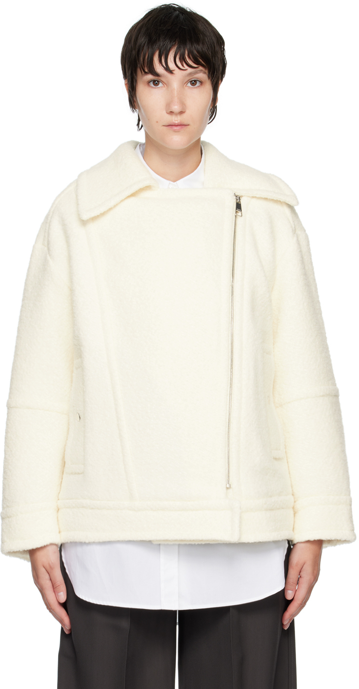 BOSS Off-White Offset Jacket BOSS