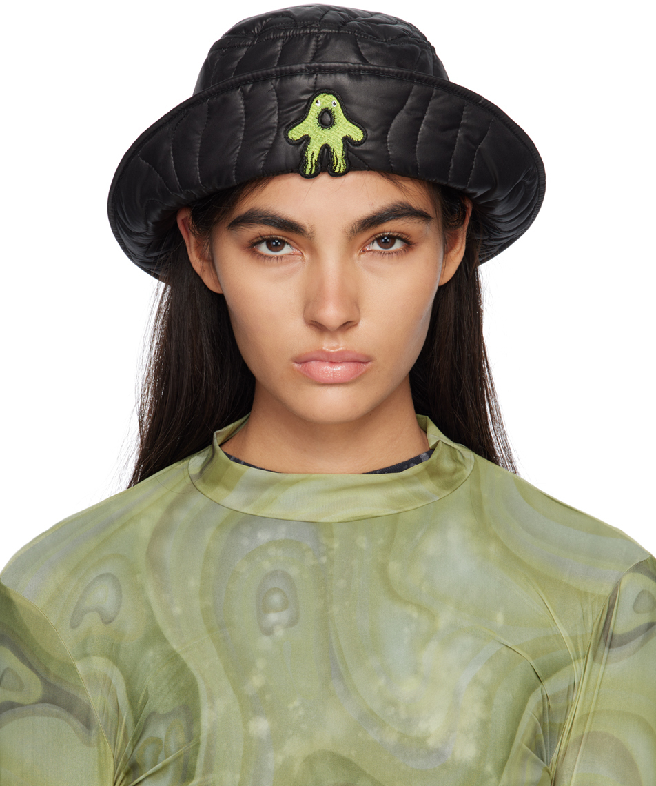 AVAVAV SSENSE Exclusive Black Bucket Hat AVAVAV