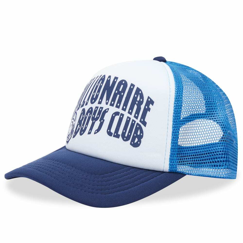 Billionaire Boys Club Men's Arch Logo Trucker Cap in Blue Billionaire ...