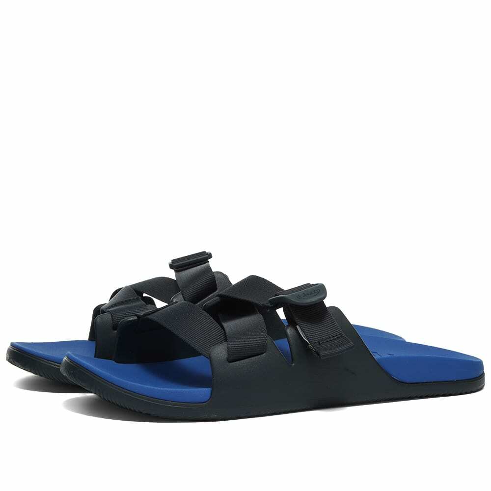 Chaco Men's Chillos Slide in Active Blue Chaco