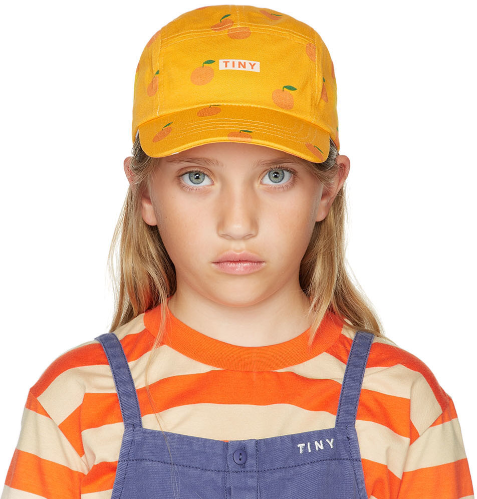 TINYCOTTONS Kids Yellow Oranges Cap