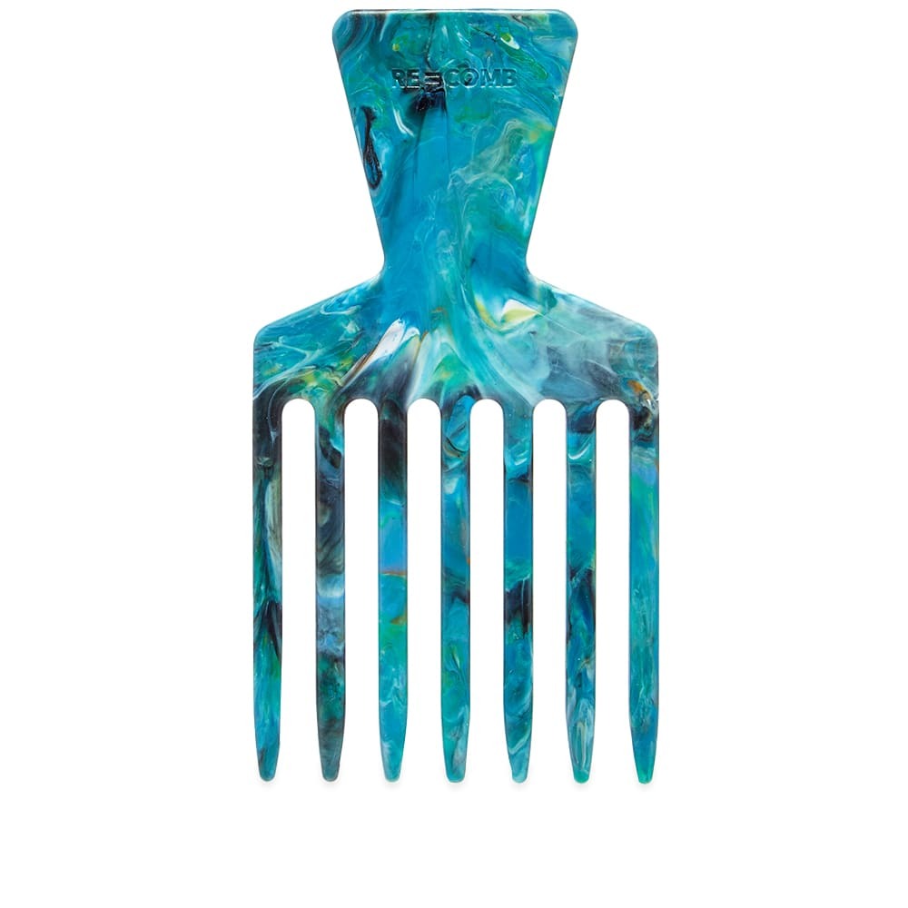 Re=Comb Recycled Hair Pik Comb in Marbled Cool Re=Comb