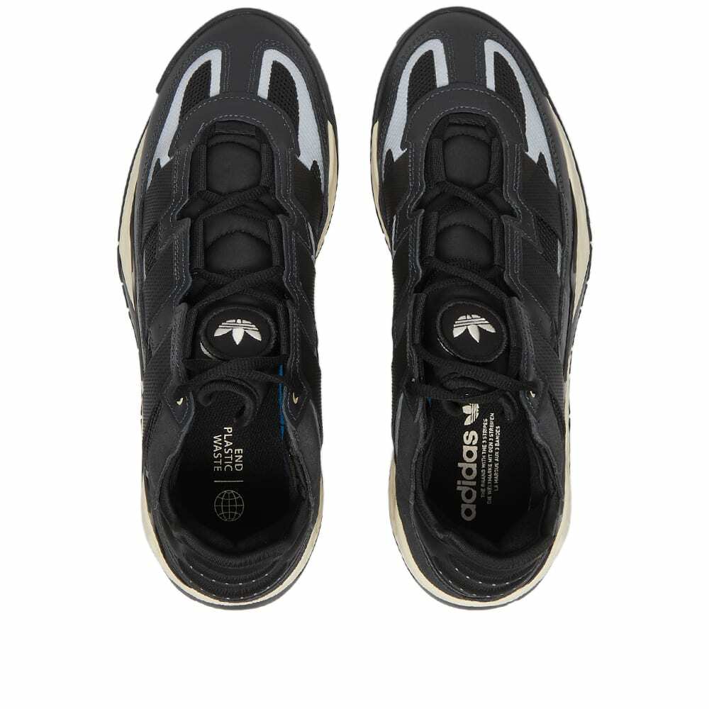 Adidas Men's Niteball Sneakers in Carbon/Core Black/Ecru adidas