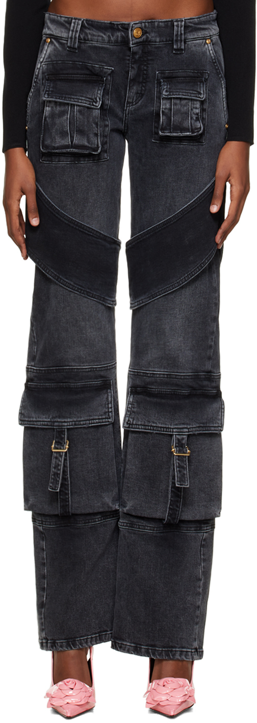 Blumarine Black Loop Jeans Blumarine