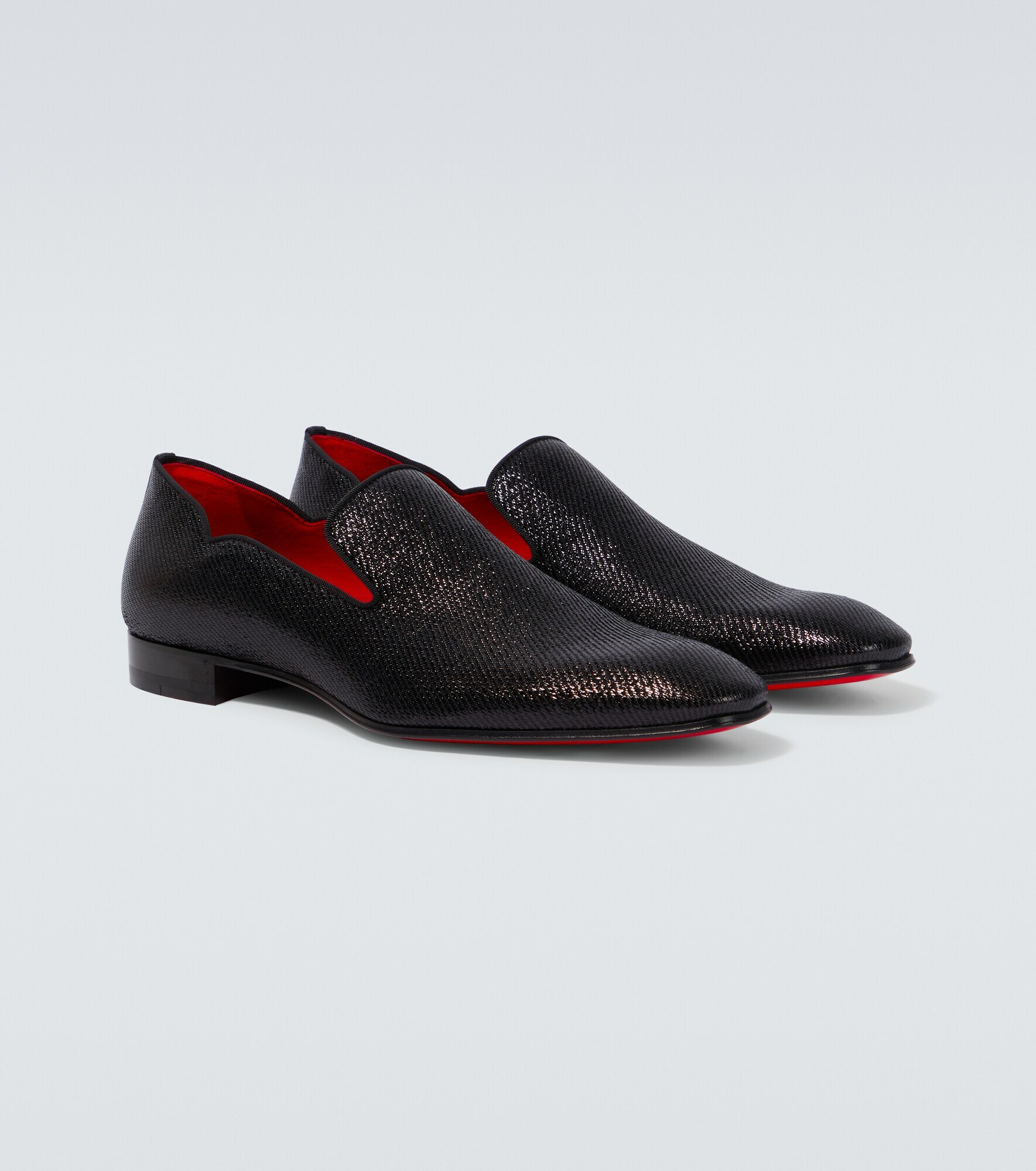 Christian Louboutin - Dandy Chick jacquard loafers Christian Louboutin