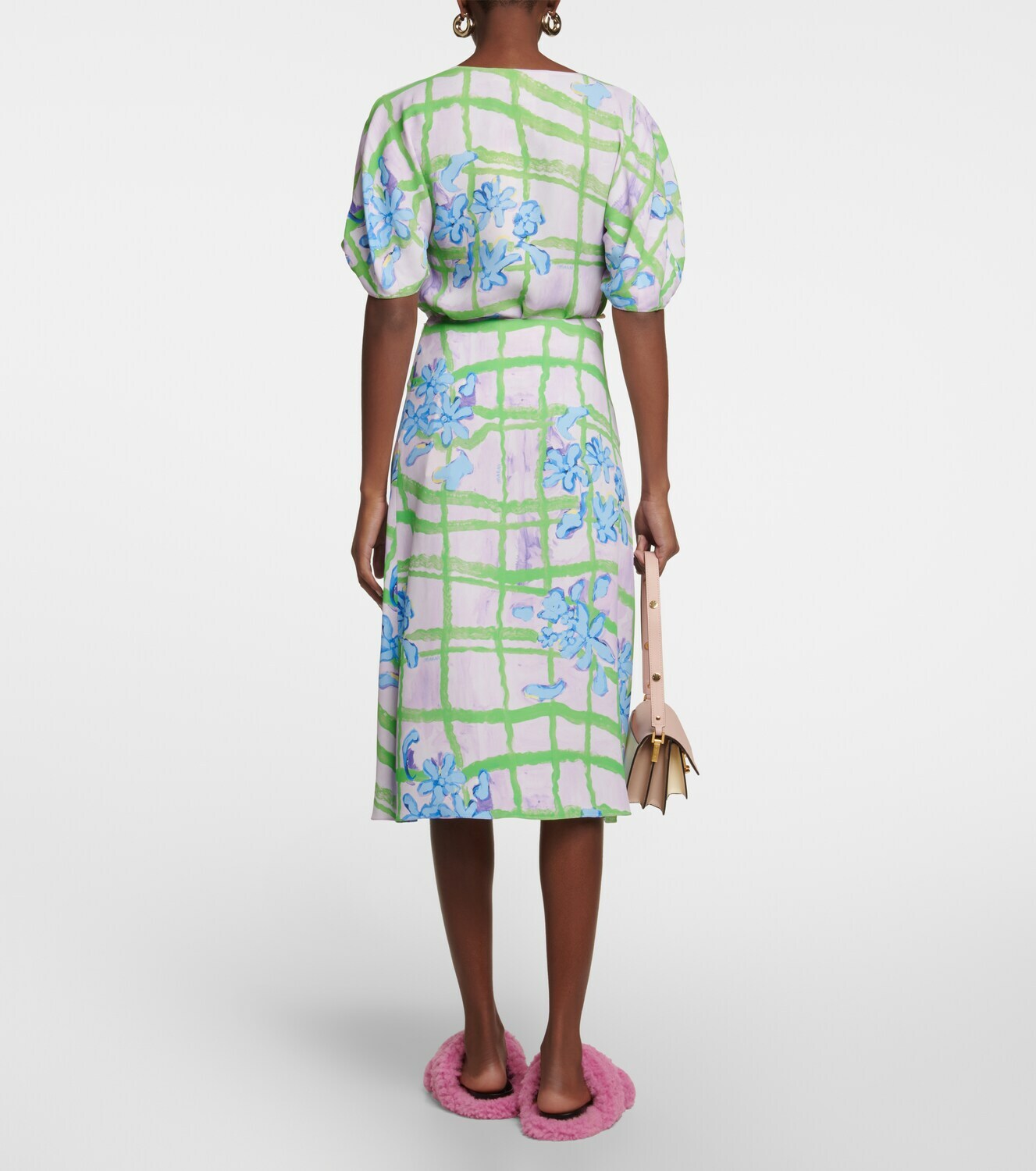 Marni - Floral midi skirt Marni