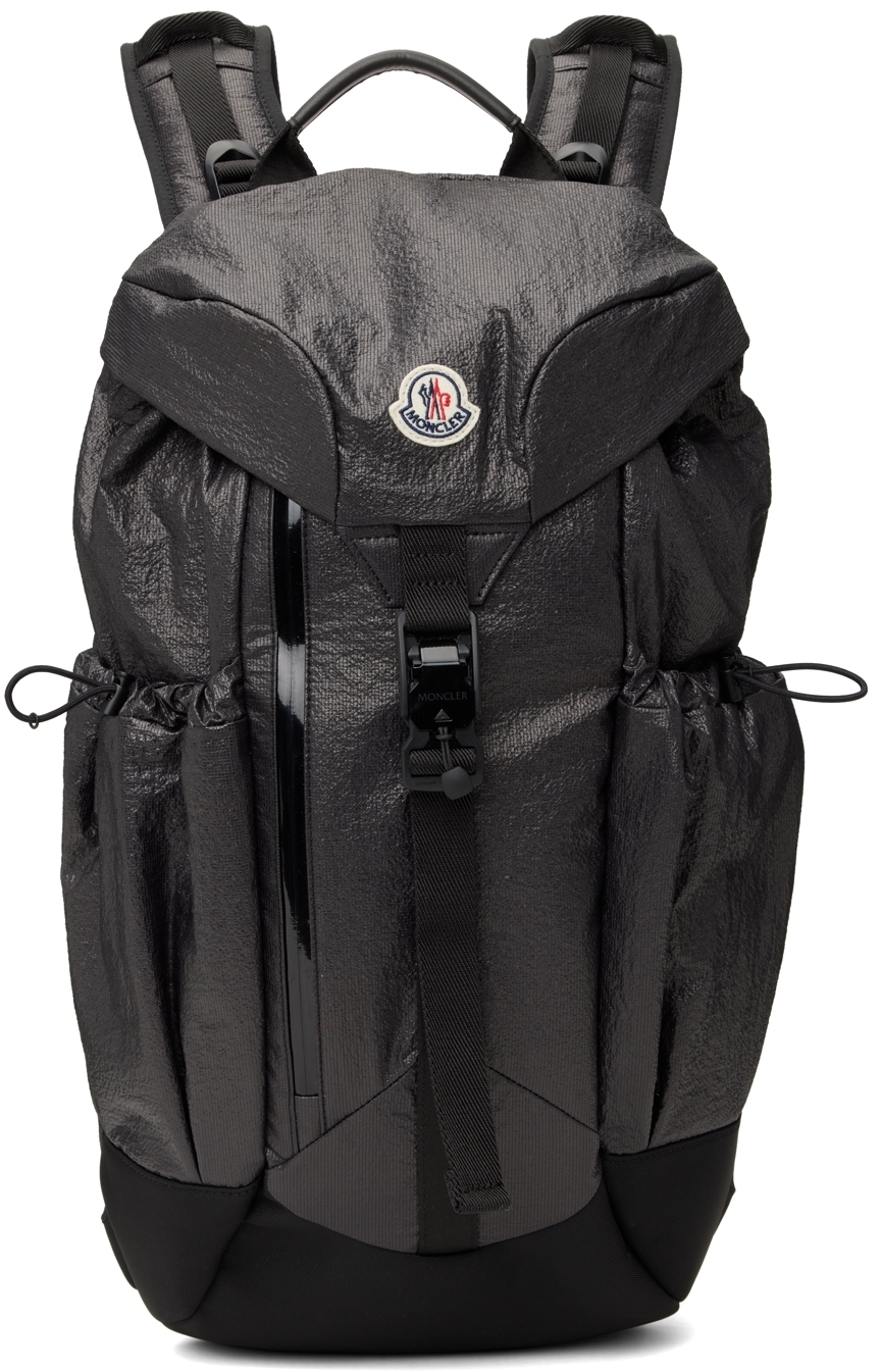 Moncler Black Ripstop Jet Backpack Moncler
