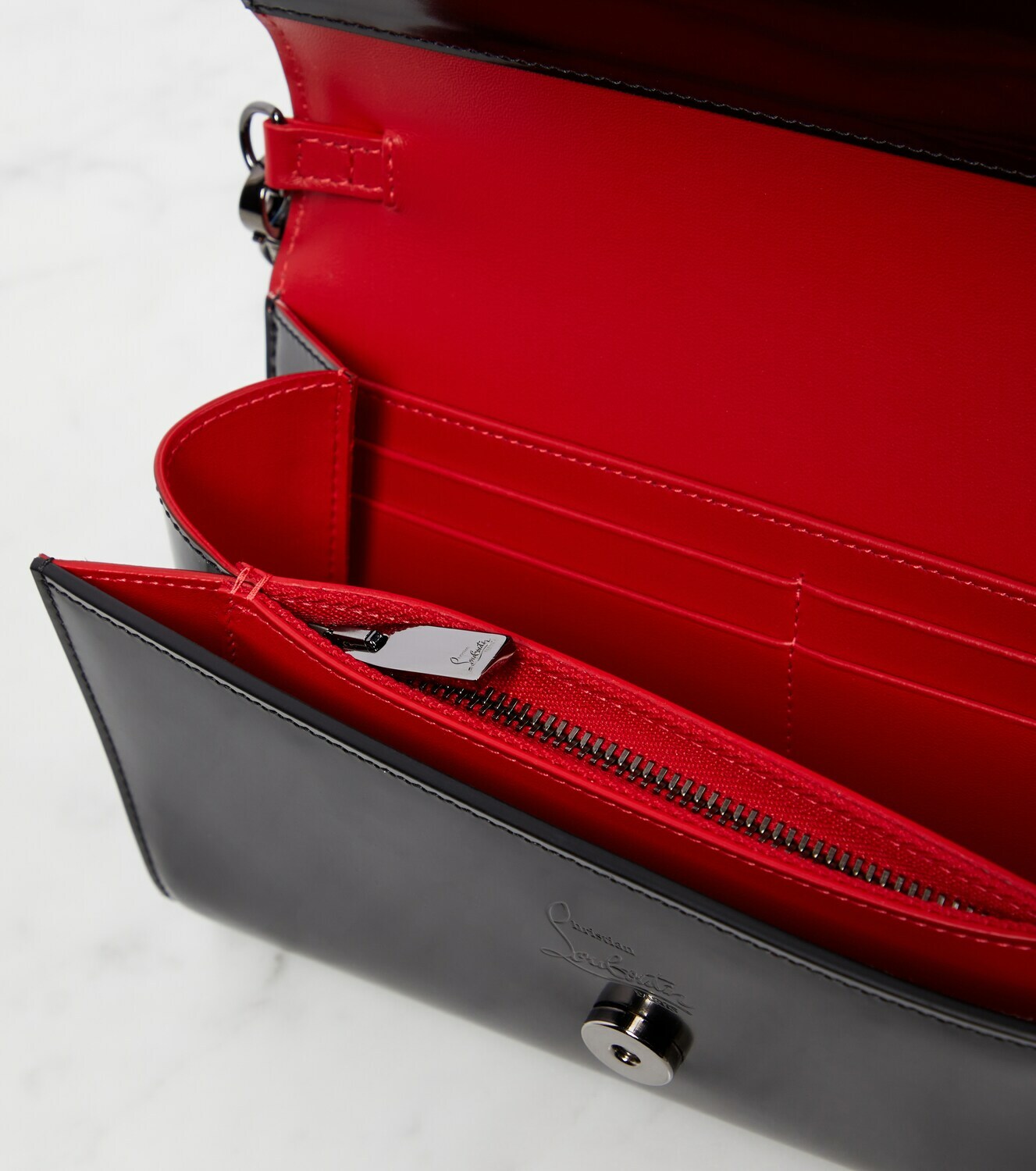 Christian Louboutin - Loubi54 leather wallet on chain Christian Louboutin