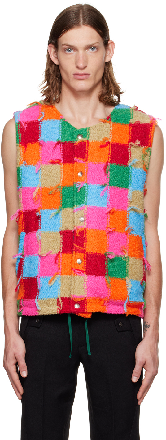 Andersson Bell Multicolor Patchwork Vest Andersson Bell