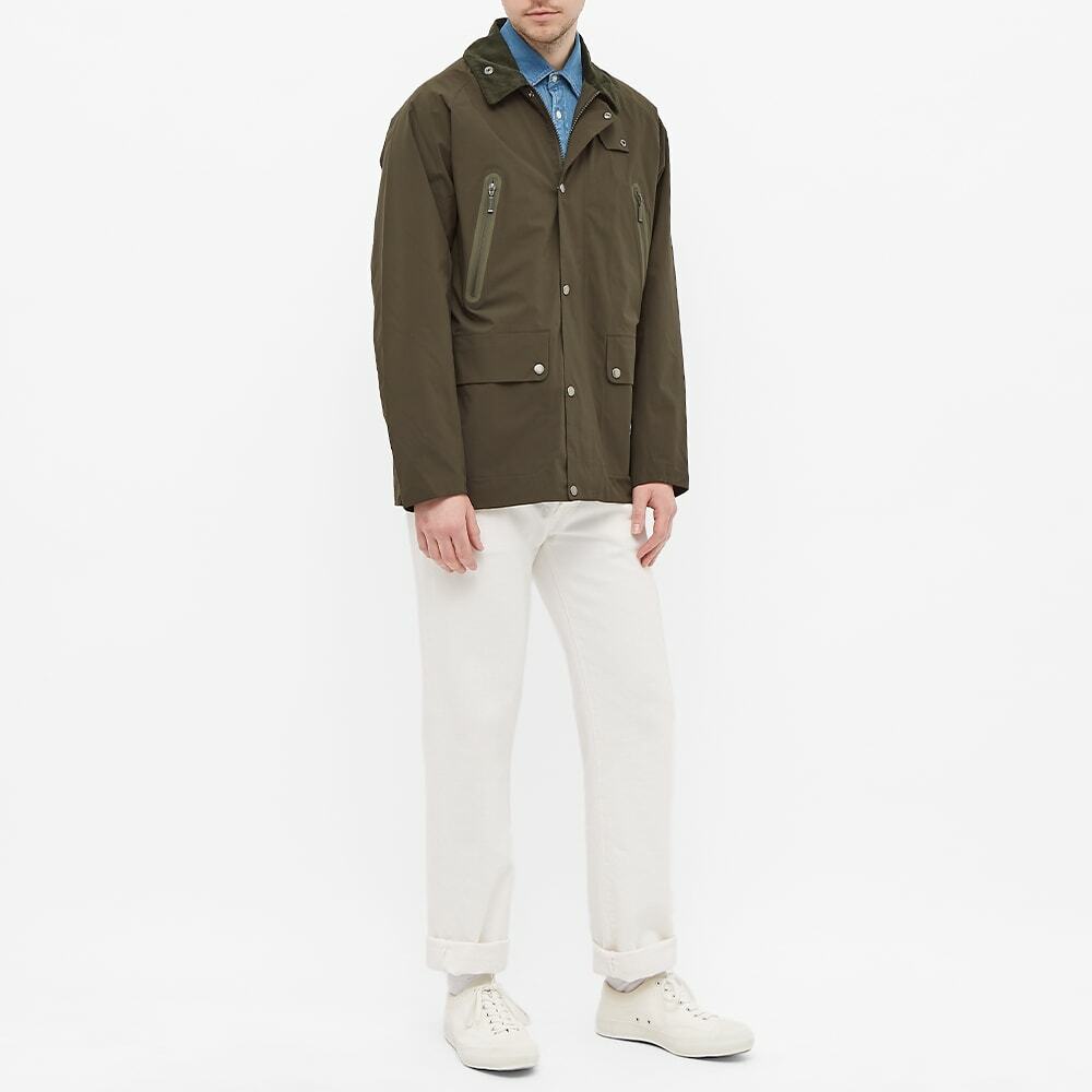 Barbour Men's Beacon Bedale Showerproof Jacket in Sage Barbour