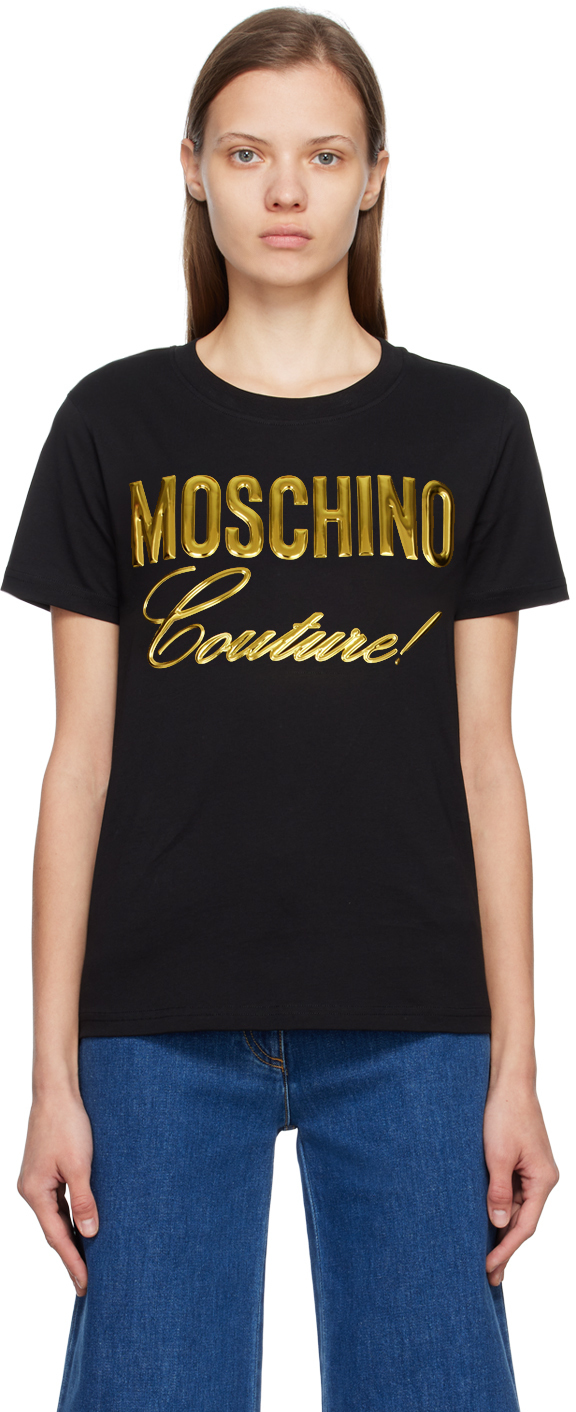 Moschino Black 'Moschino Couture' T-Shirt Moschino