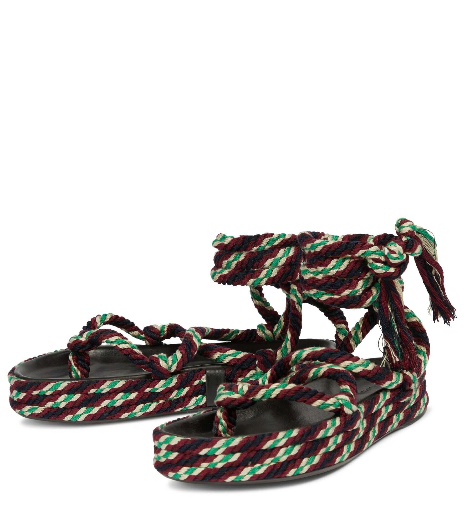 Isabel Marant - Erol braided thong platform sandals Isabel Marant
