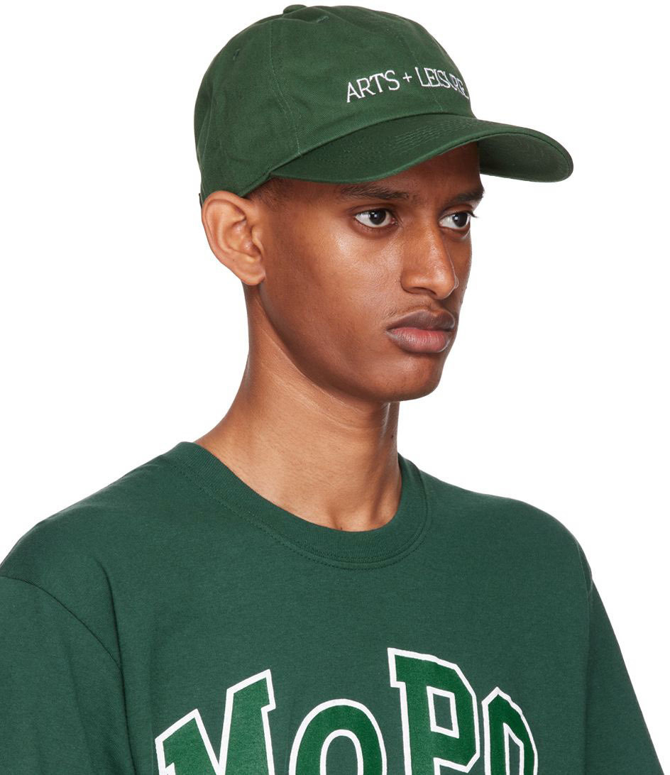 Museum of Peace & Quiet Green Logo Cap Museum of Peace and Quiet