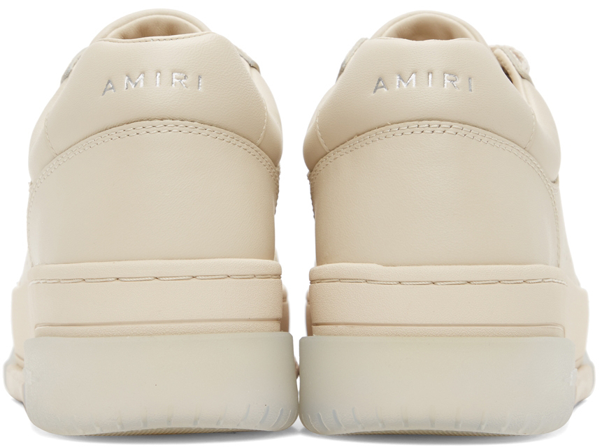AMIRI Beige Stadium Low Sneakers Amiri