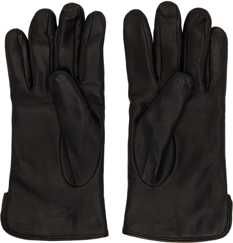 Vivienne Westwood Black Orb Classic Gloves Vivienne Westwood