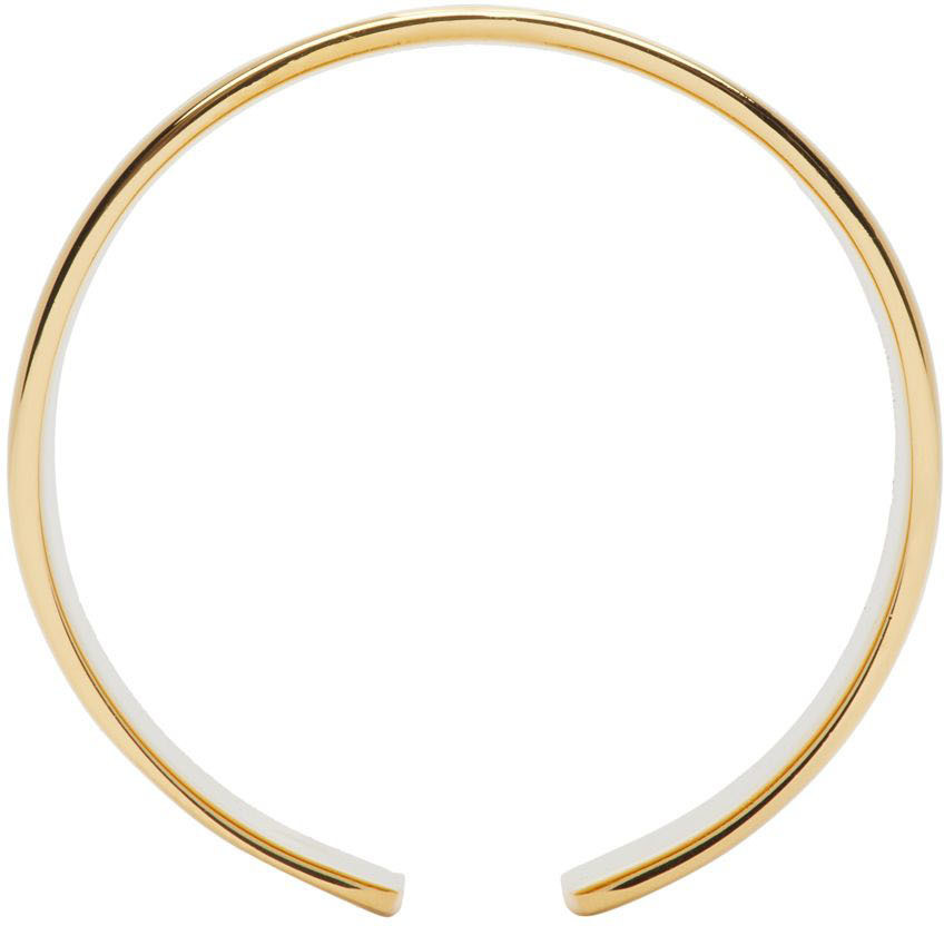 Balmain Gold Tubular Ring Balmain