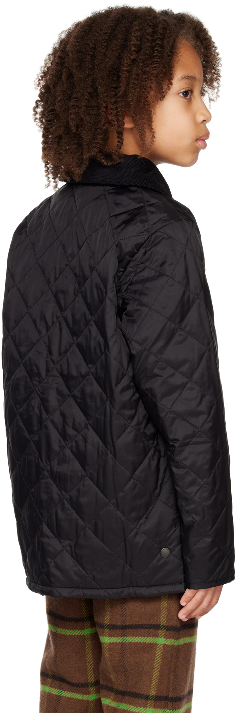 Barbour Kids Black Liddesdale Jacket Barbour