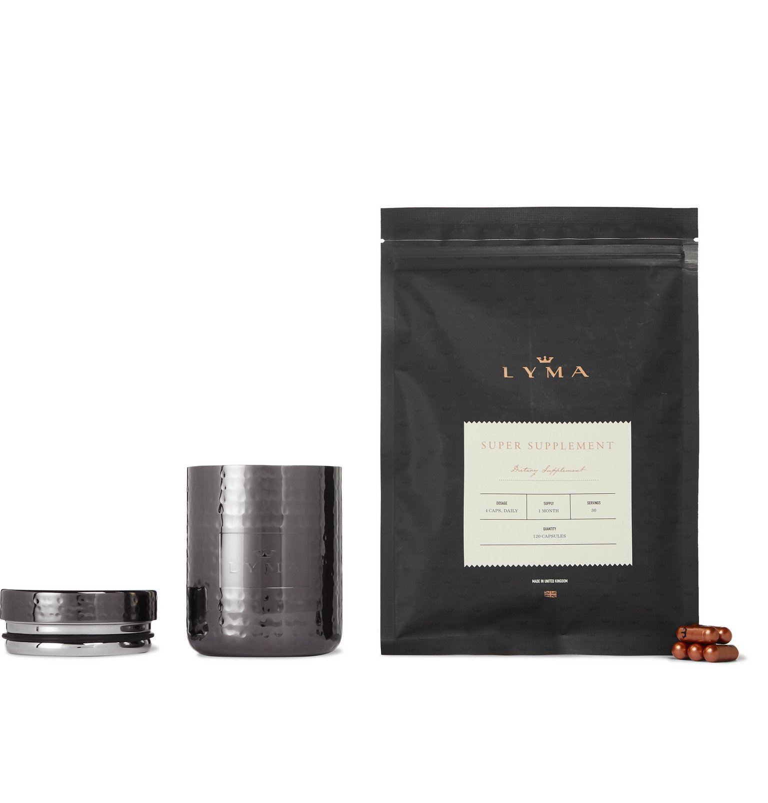 LYMA - Monthly Starter Kit, 120 Capsules - Colorless LYMA